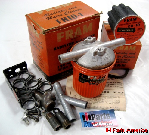 IH Parts America: NOS - New Old Stock Vintage Fram Radiator & Water ...