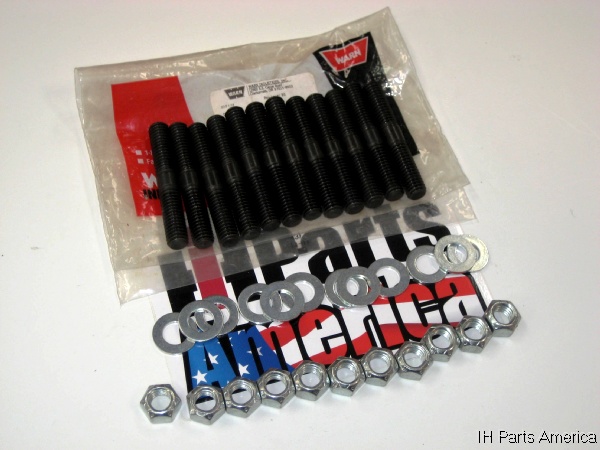 Warn External Hub Stud Kit - For Scout II, Terra or Traveler - IH Parts ...