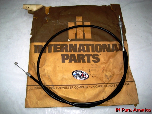 IH Parts America: NOS - New Old Stock Cable