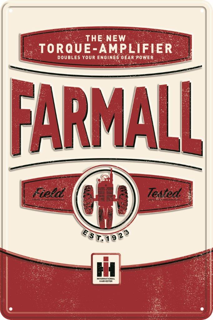IH Parts America: Farmall Torue-Amplified Metal Sign