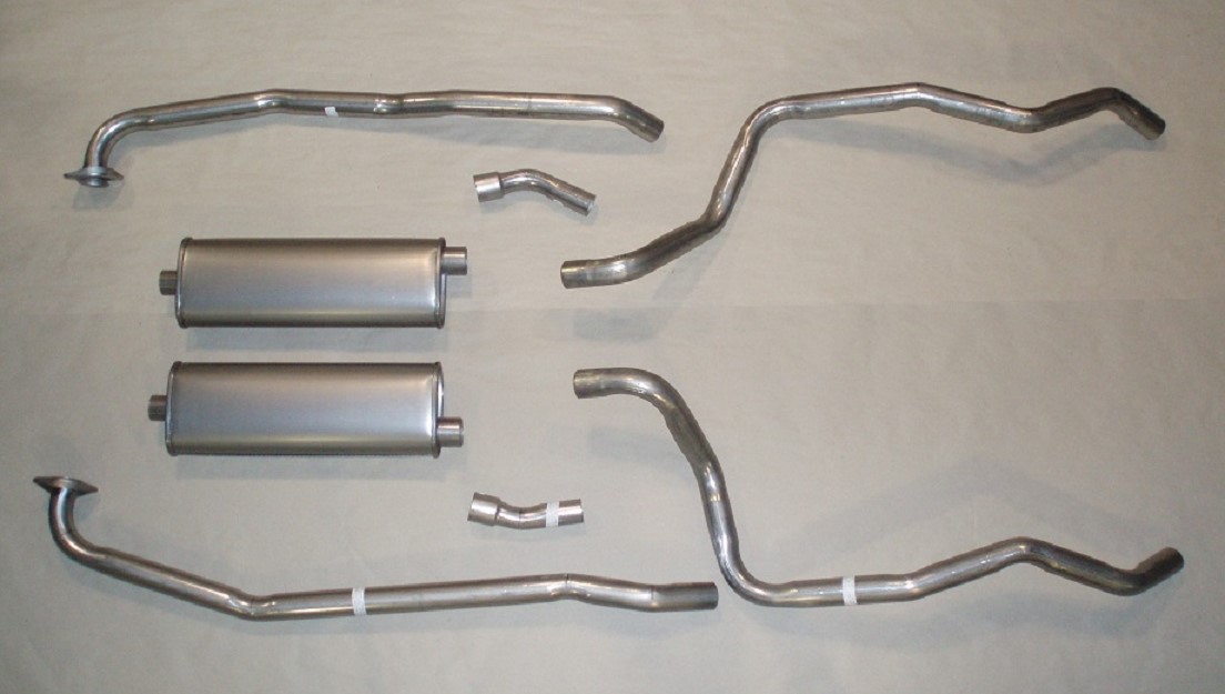 IH Parts America: Complete Dual Exhaust System for 1971-78 Scout II w ...
