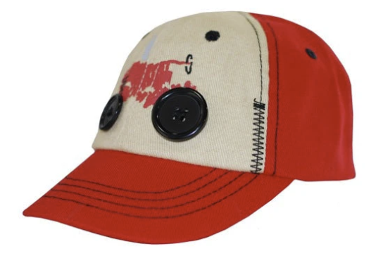 IH Parts America: IH Toddler Two Tone Tractor Cap with Button Wheels