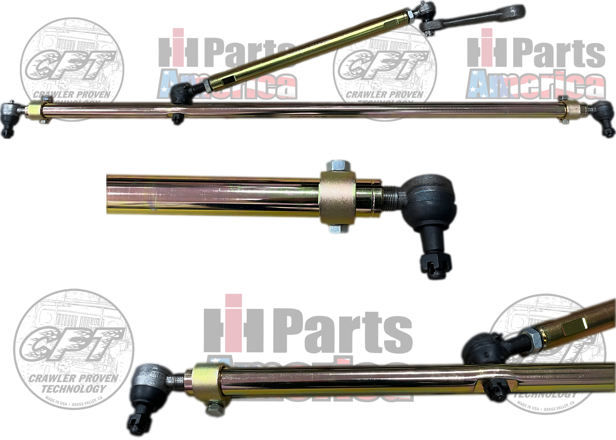 IH Parts America: CPT Gold Series Tierod & Draglink Assembly for 1961-71 Scout 80, 800, 800A, 800B