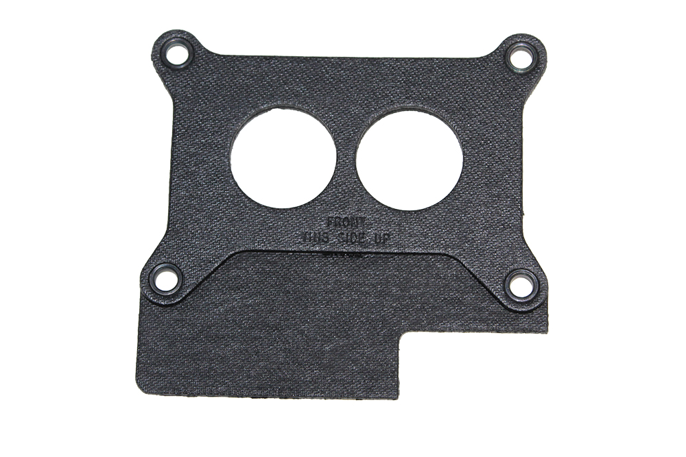 IH Parts America: Holley 2 bbl Carb Base Mounting Gasket w/ Heat Shield ...