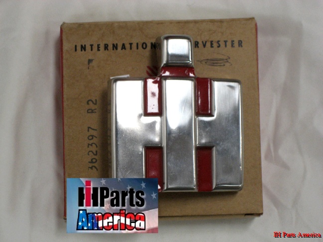 IH Parts America: NOS - New Old Stock IH Emblem - Truck, Tractor?
