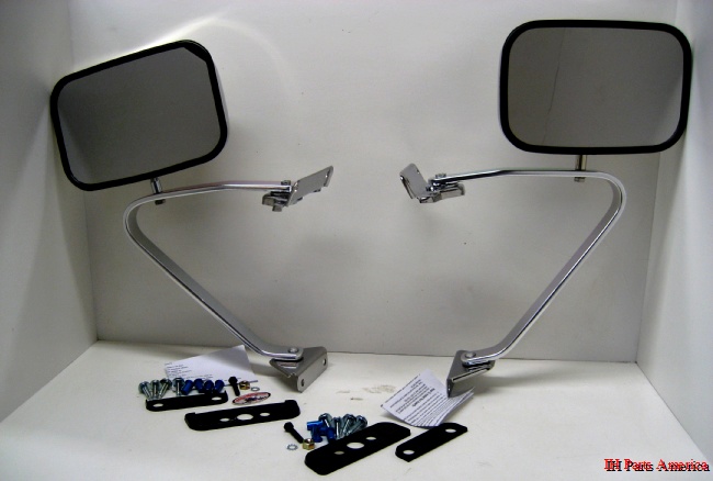 IH Parts America: Stainless Steel Ford Style Mirror - Use on Scout ...