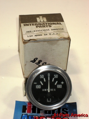 IH Parts America: NOS - New Old Stock Amp Gauge