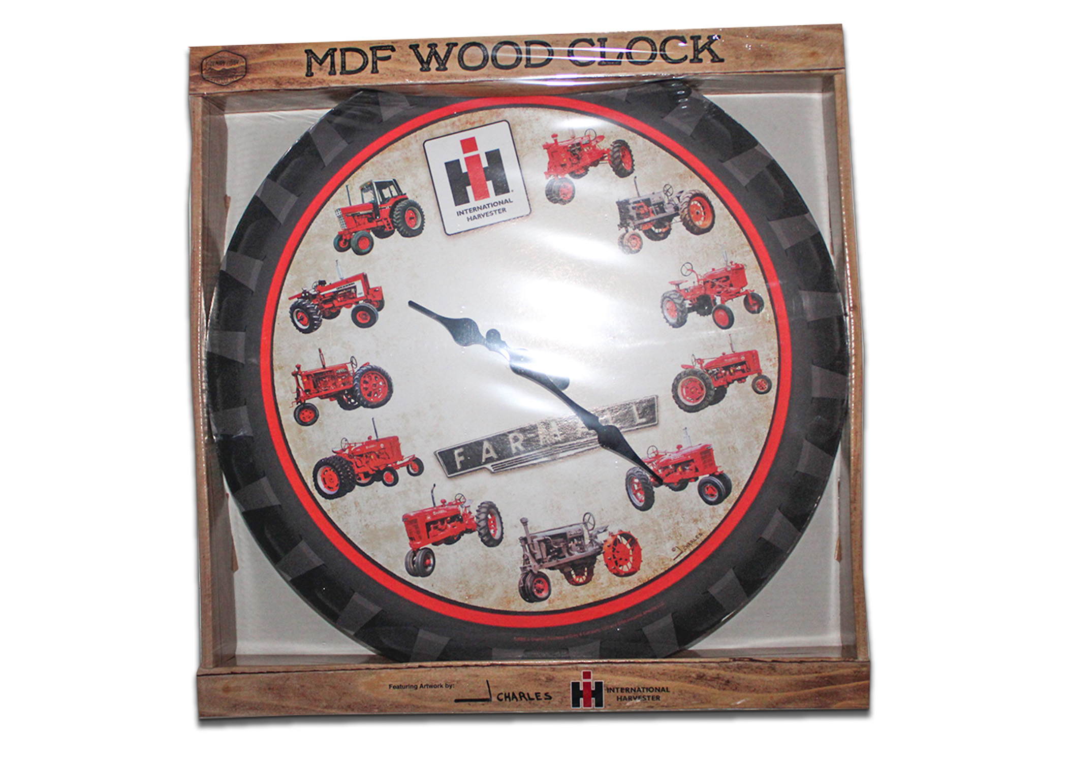 IH Parts America: IH Farmall Wood Clock