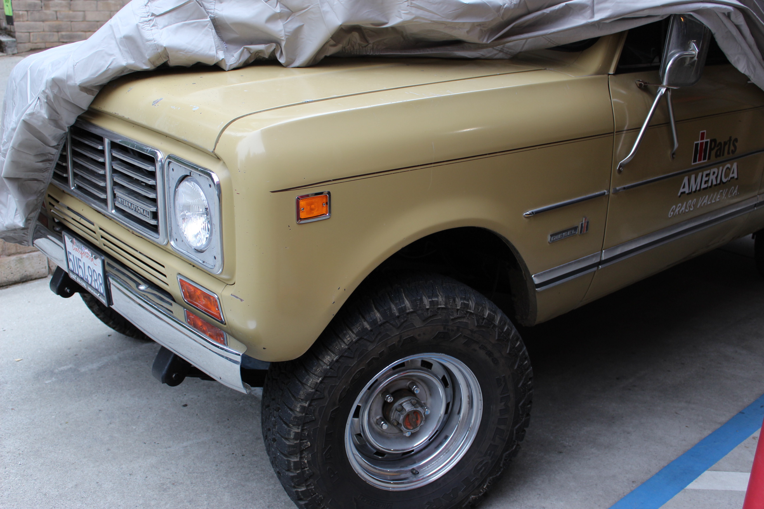 IH Parts America: Outdoor Vehicle Cover for Scout 80/800 - Scout II ...