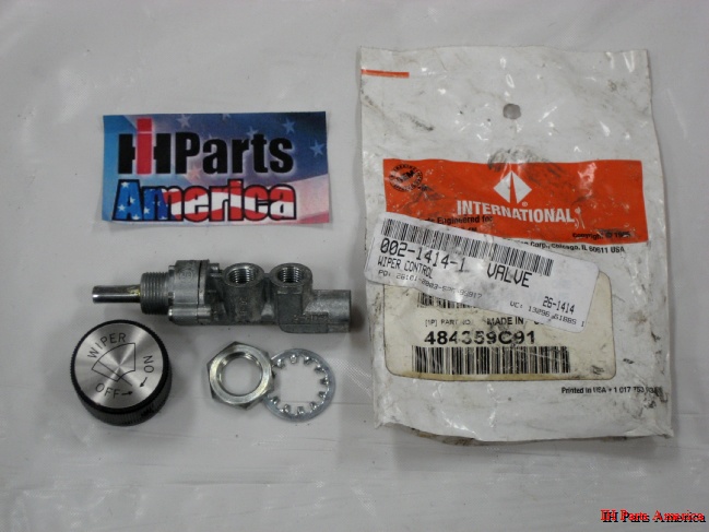 IH Parts America: NOS - New Old Stock Valve w/ Knob