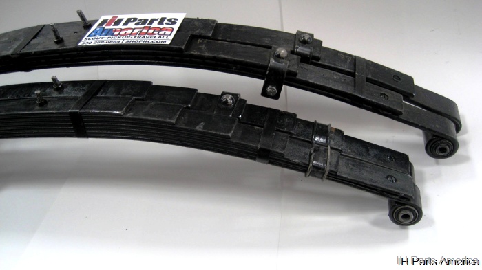 Replacement Stock Height Front & Rear Leaf Spring Set for 1961-71 Scout ...