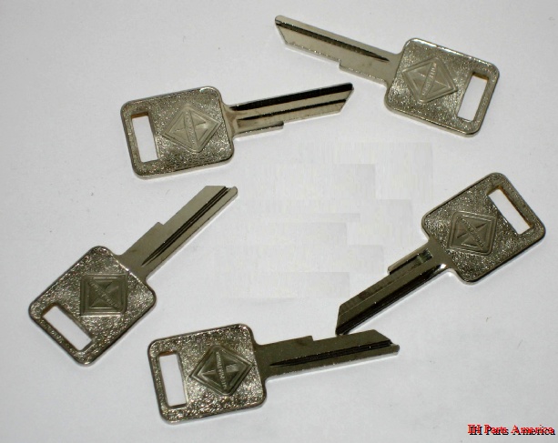 International OEM Key Blank for Scout II, Terra, Traveler, IH Pickup ...