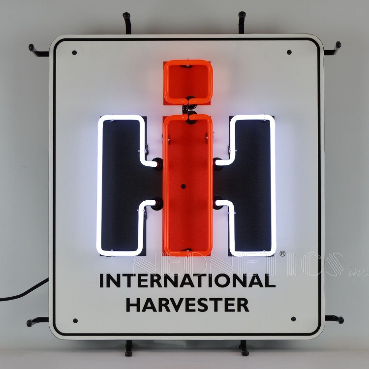 IH Parts America: IH International Harvester Neon Sign