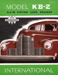 IH Parts America: Sales Brochure for IH International Harvester KB-2 Truck