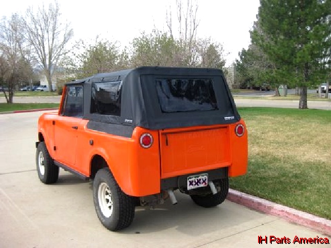 SofTopper Brand Convertible Soft Top Kit for 1961-71 Scout 80, Scout ...