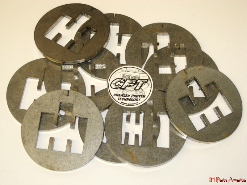 IH Parts America: CPT 3 1/4" Round Steel IH Coaster - Use for Anything!