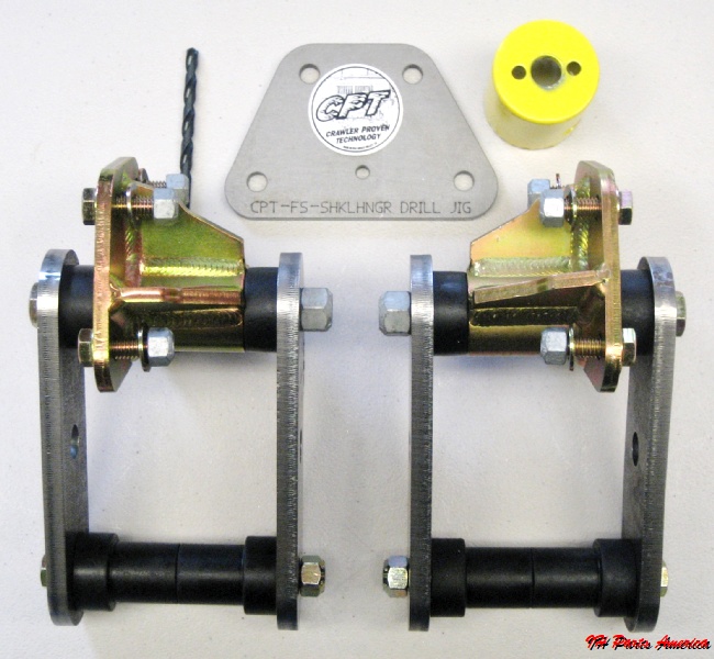 CPT Front Shackle Kit for 1962-73 IH Pickup or Travelall w/ GM ...