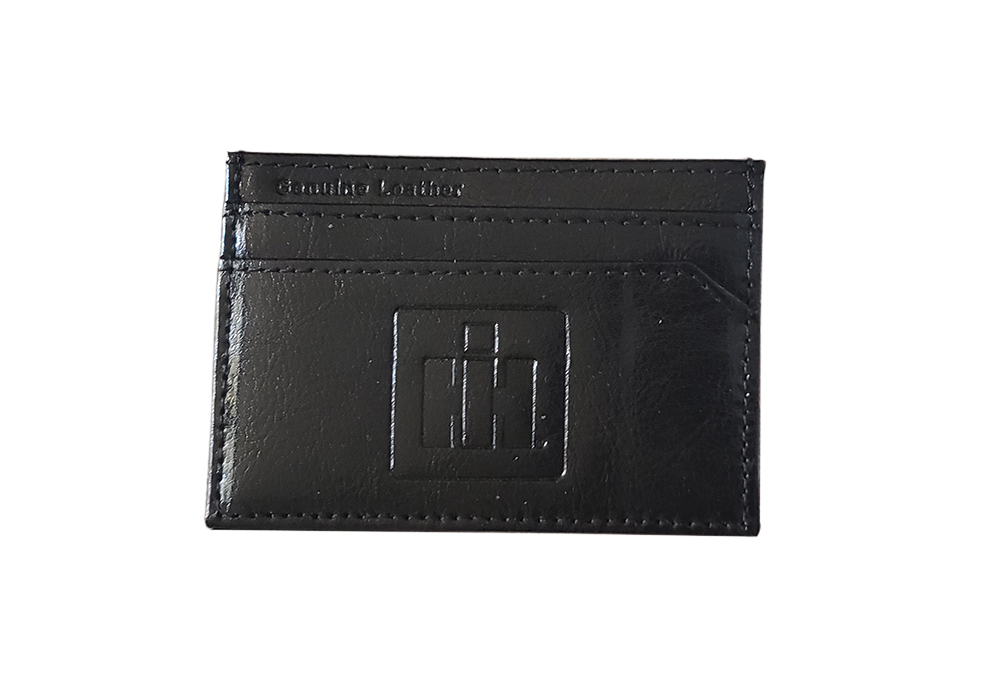 IH Parts America: Small Pocket Style Leather Wallet w/ IH Logo