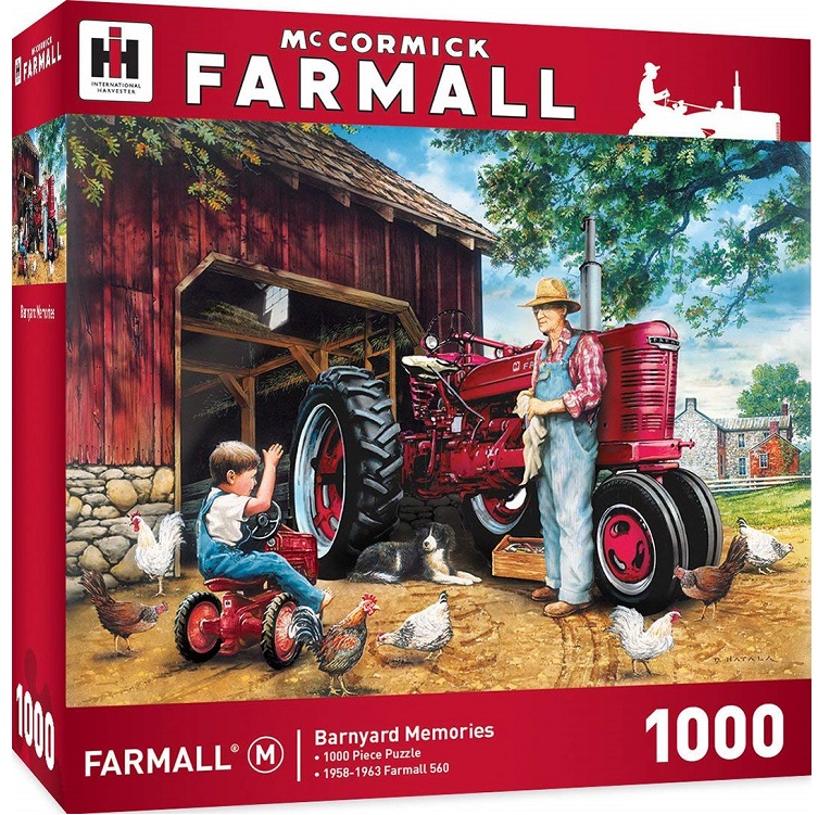 Barnyard Puzzles 1000 Piece Puzzle - IH Parts America